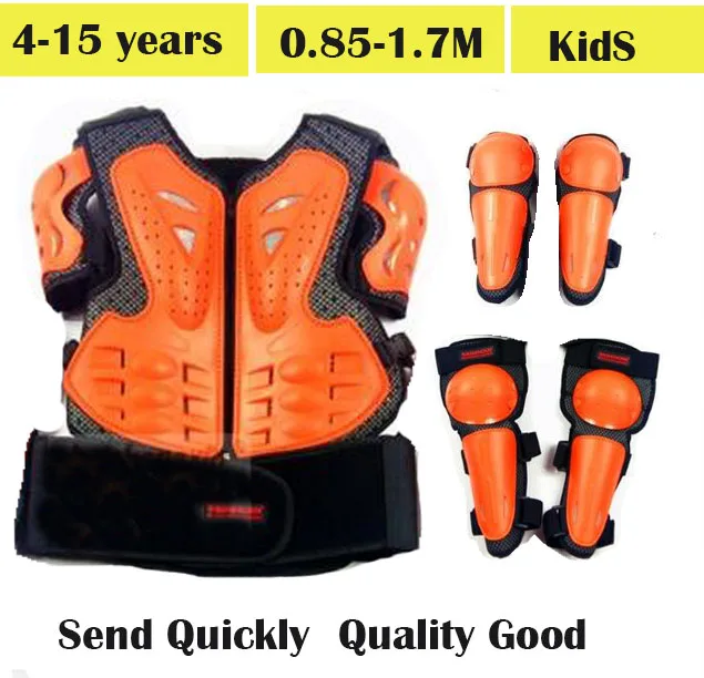 For-4-15-years-Child-Youth-Kids-Body-Protect-Vest-Armor-Motocross-Suits ...