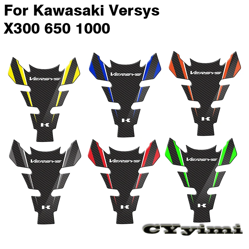 Pegatina protectora tridimensional reflectante 3D para Kawasaki Versys ...