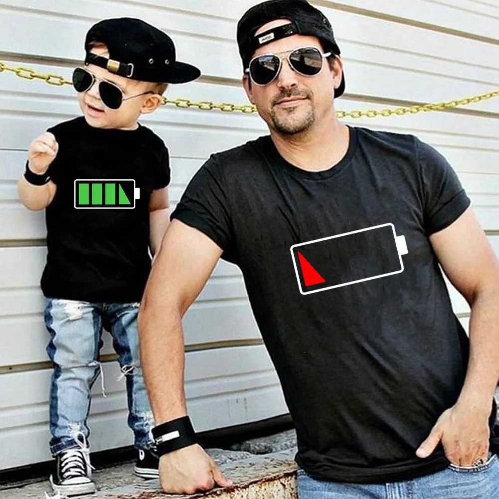 Funny Family Matching Clothes Summer Short Sleeve Casual Family Look T ...