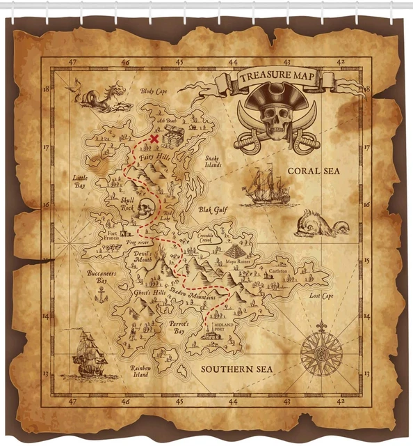 Historical Treasure Maps