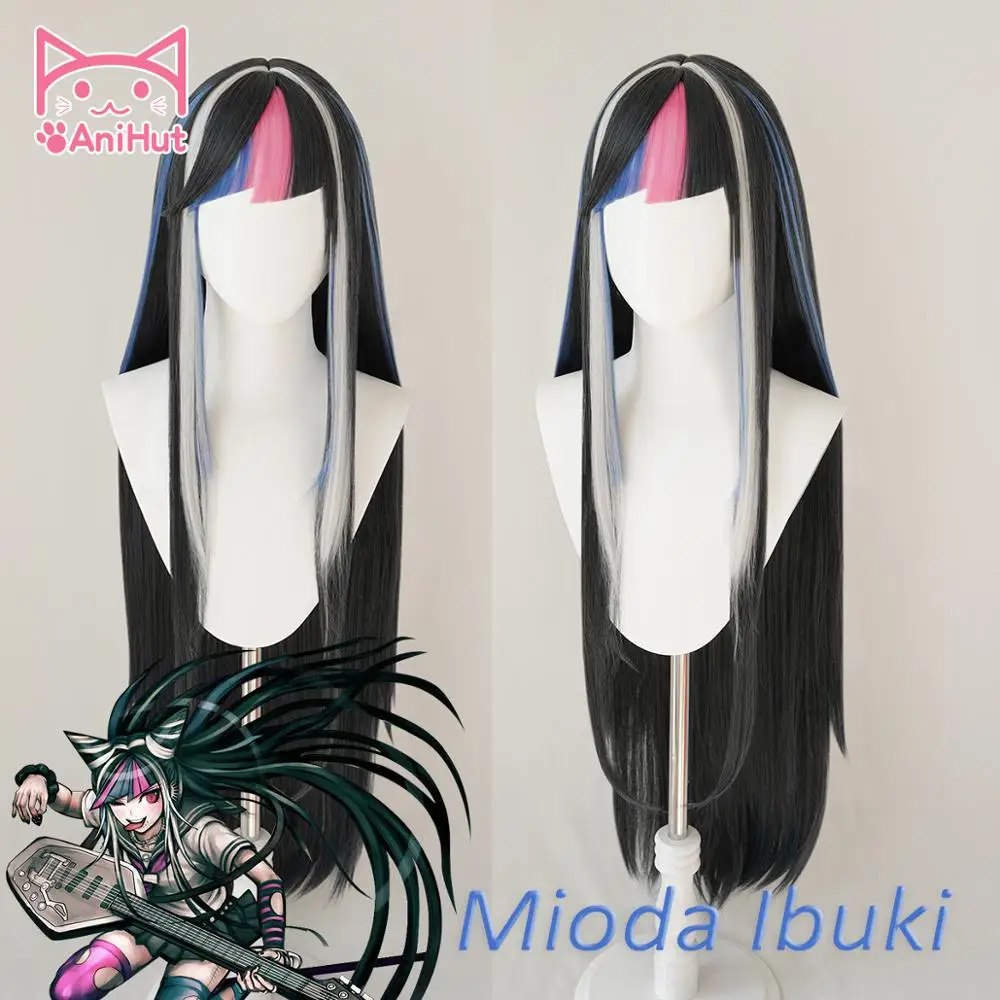 AniHut-Mioda-Ibuki-Wig-Danganronpa-Cosplay-Synthetic-Heat-Resistant ...