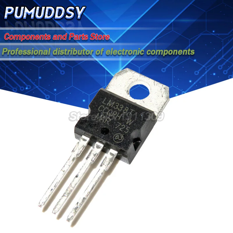 10PCS-LM338T-LM338-Voltage-Regulator-5A-1-2V-To-32V-Output-is-short ...