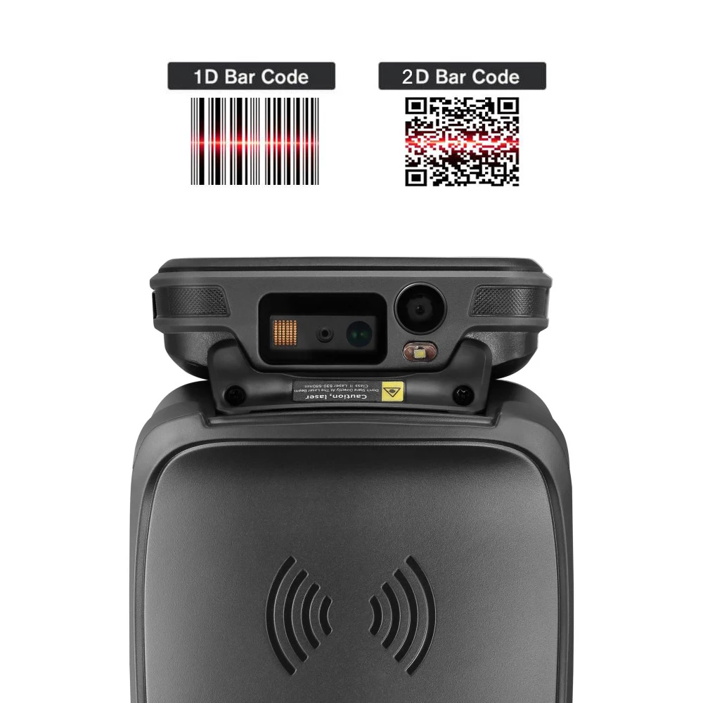 2020 ISO18000 6C UHF RFID Handheld Terminal Reader Android 8.1 Barcode ...