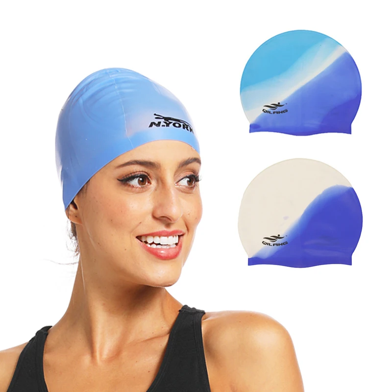 2021-Silicone-Swimming-Cap-Adults-Waterproof-Summer-Swim-Pool-Cap ...