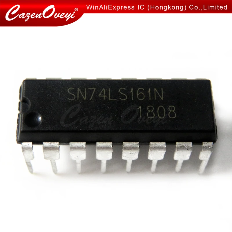 5 unids/lote SN74LS161AN SN74LS161N SN74LS161 DIP 16|Circuitos integrados| - AliExpress