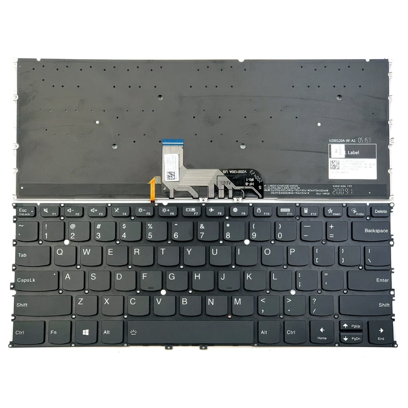 New For Lenovo Yoga Slim 9 14ITL5 9-14ITL5 14" Laptop Keyboard US Black ...