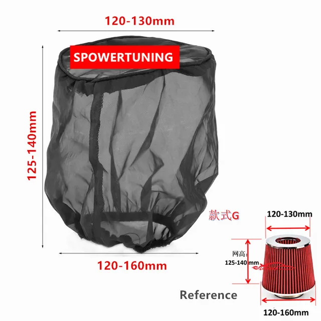 Universal Air Filter Protective Cover Waterproof Oilproof Dustproof for ...
