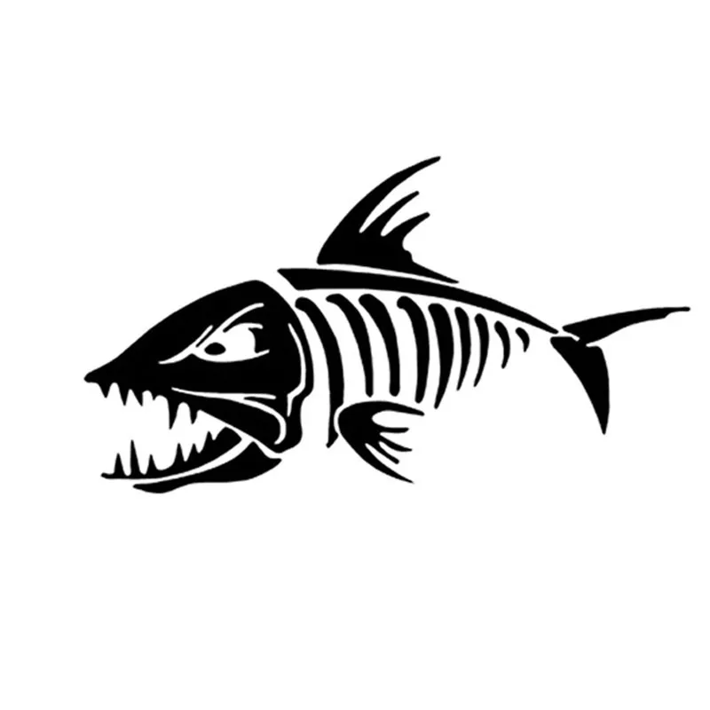 Fishbone Vinyl Decal