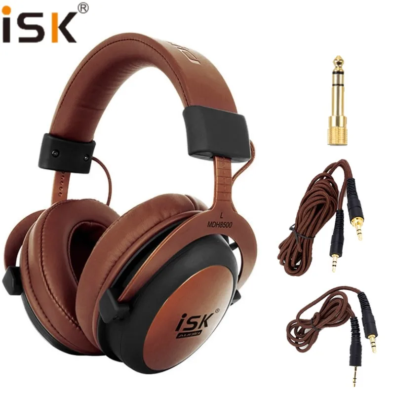 ISK MDH8500 auriculares estéreo HIFI, dinámicos, totalmente cerrados, de estudio profesional ...