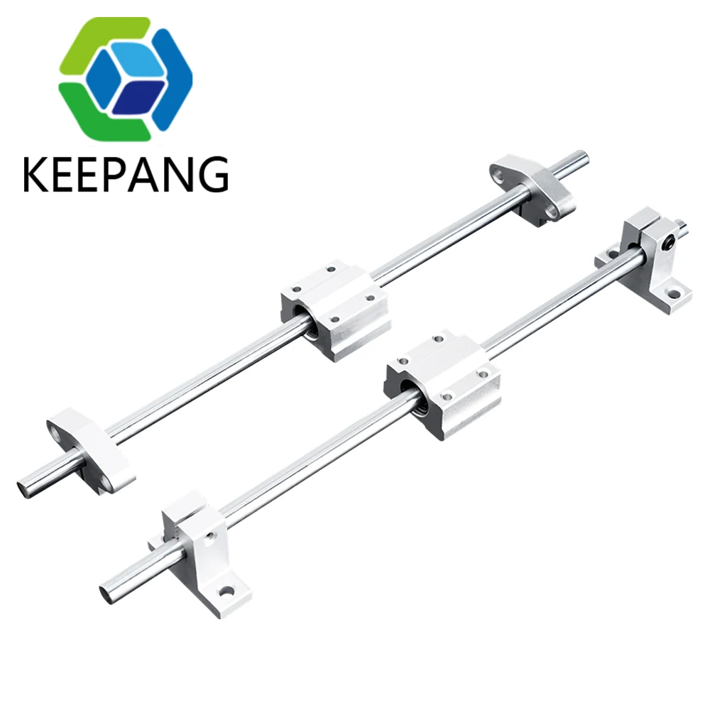 T8-Smooth-Rod-vertical-kit-Bracket-Support-Bearing-Bracket-Horizontal ...
