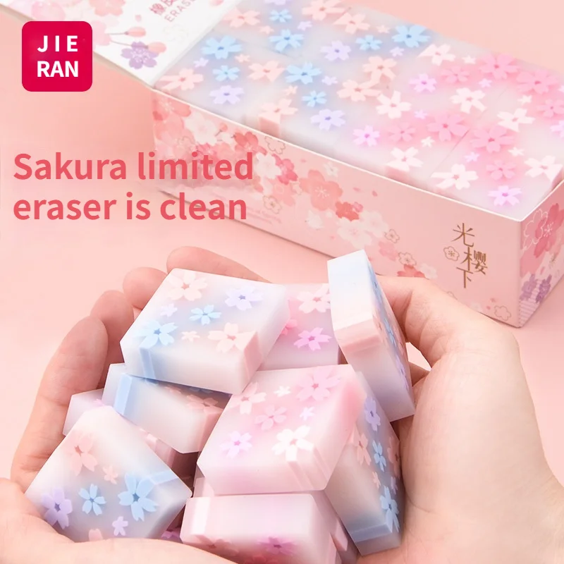 Sakura Eraser with Special Creative Cute Girl's Heart and Little Crumbs ...