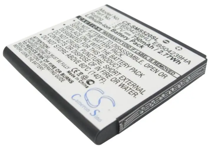 Bater-a-de-750mah-para-m-vil-pila-para-SAMSUNG-GT-S5200-GT-S5200C-S5200 ...