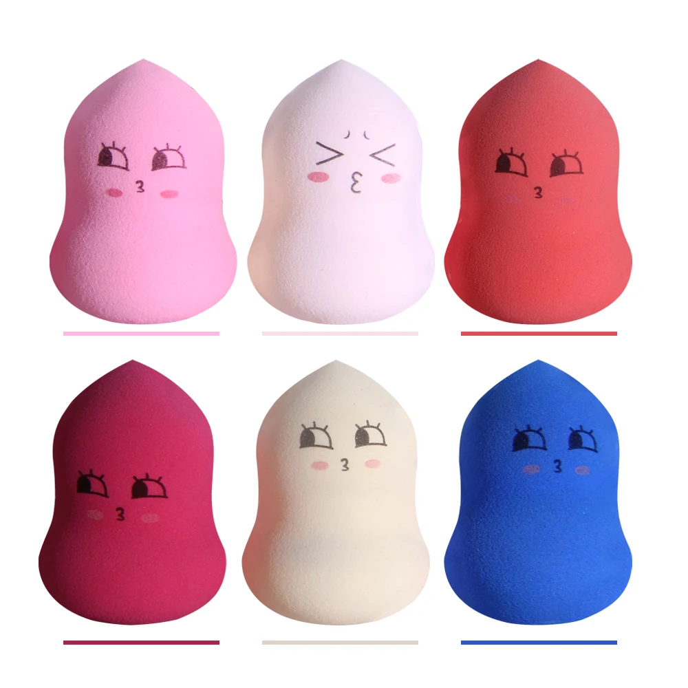 1 шт Ctue в форме тыквы для макияжа Puff смешивание губок лицо Жидкая ...