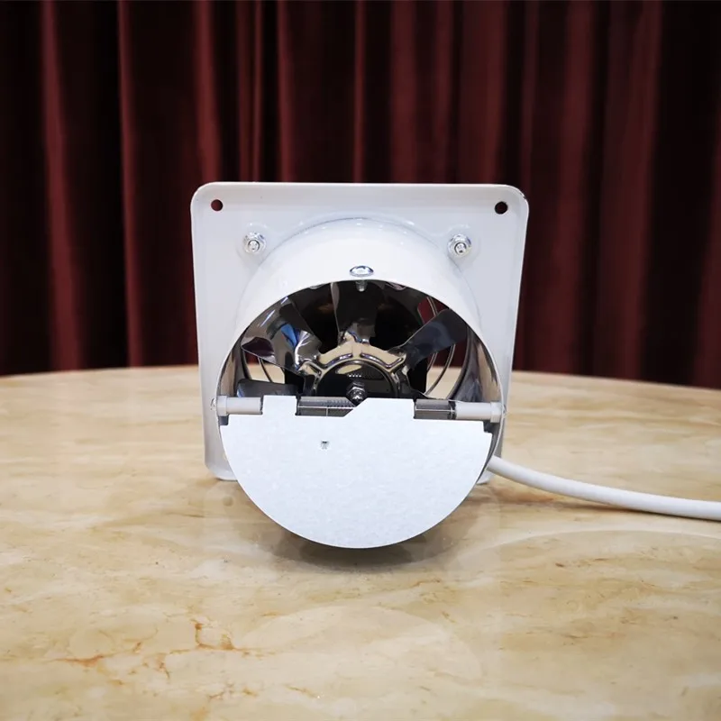 4 inch inline duct fan air ventilator metal pipe ventilation exhaust ...