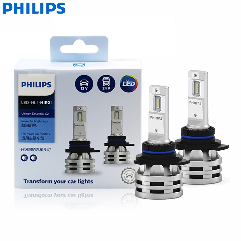 Philips-LED-9012-H1R2-Ultinon-Essential-LED-Gen2-24W-LED-G2-6500K-Cool ...