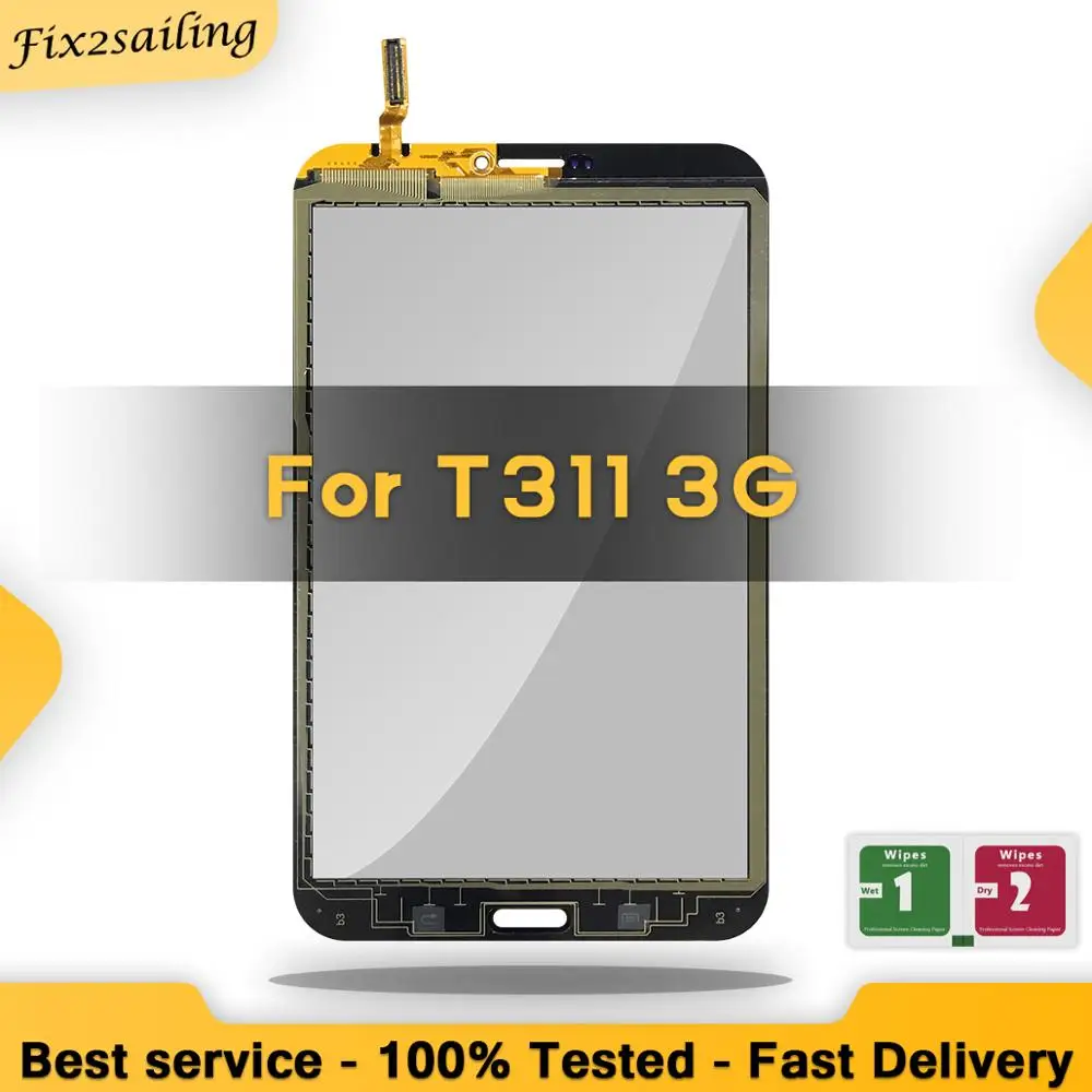 Panel táctil para Samsung Galaxy Tab 3, 100%, T311, SM T311, Sensor ...
