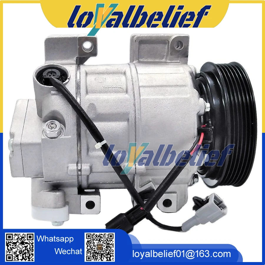 DCS17EC Air Conditioning AC Compressor For Car Nissan X-TRAIL XTRAIL T31 2.5 QR25DE 2007-2013 ...