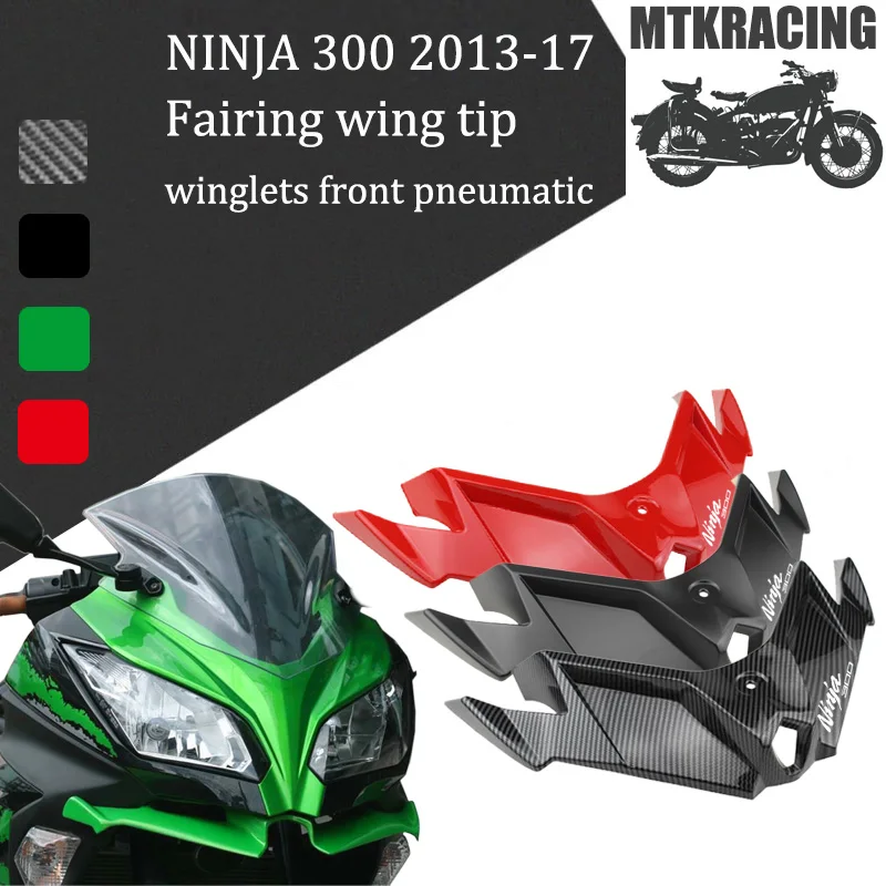 Mtkracing For Kawasaki Ninja 250 Ninja 300 Front Motorcycle Aerodynamic ...