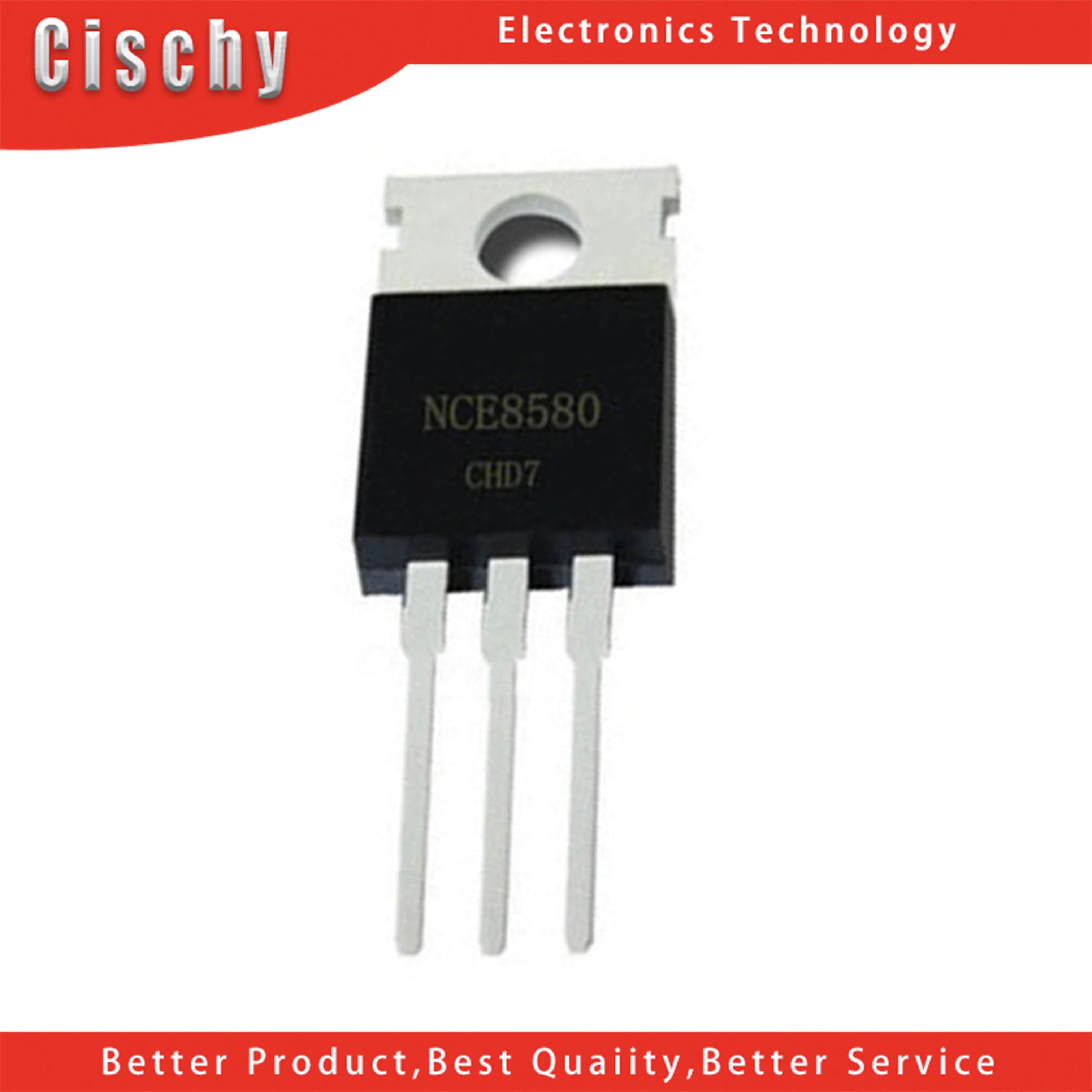 5 개/몫 NCE8580 TO 220 85V 80A 기존|릴레이| - AliExpress