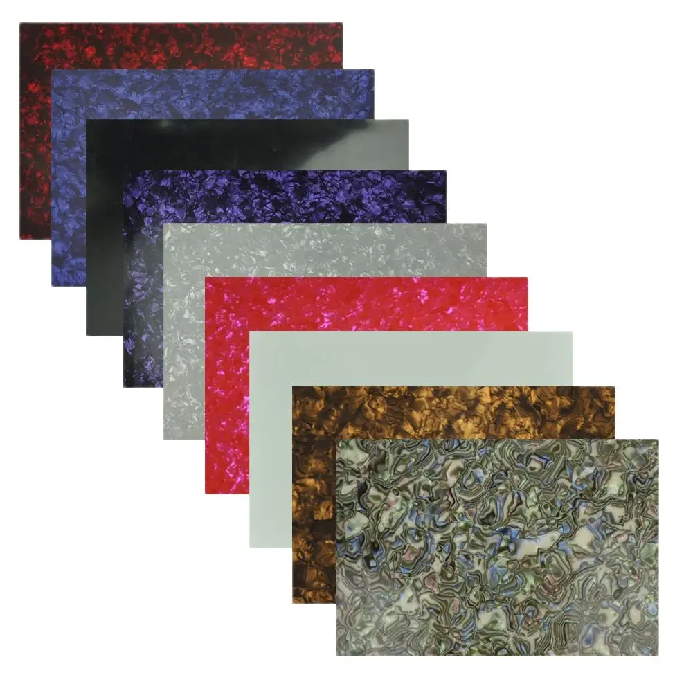 "Calibre 0.71mm folha de celuloid filme 200x100mm para pickguard,|Peças ...