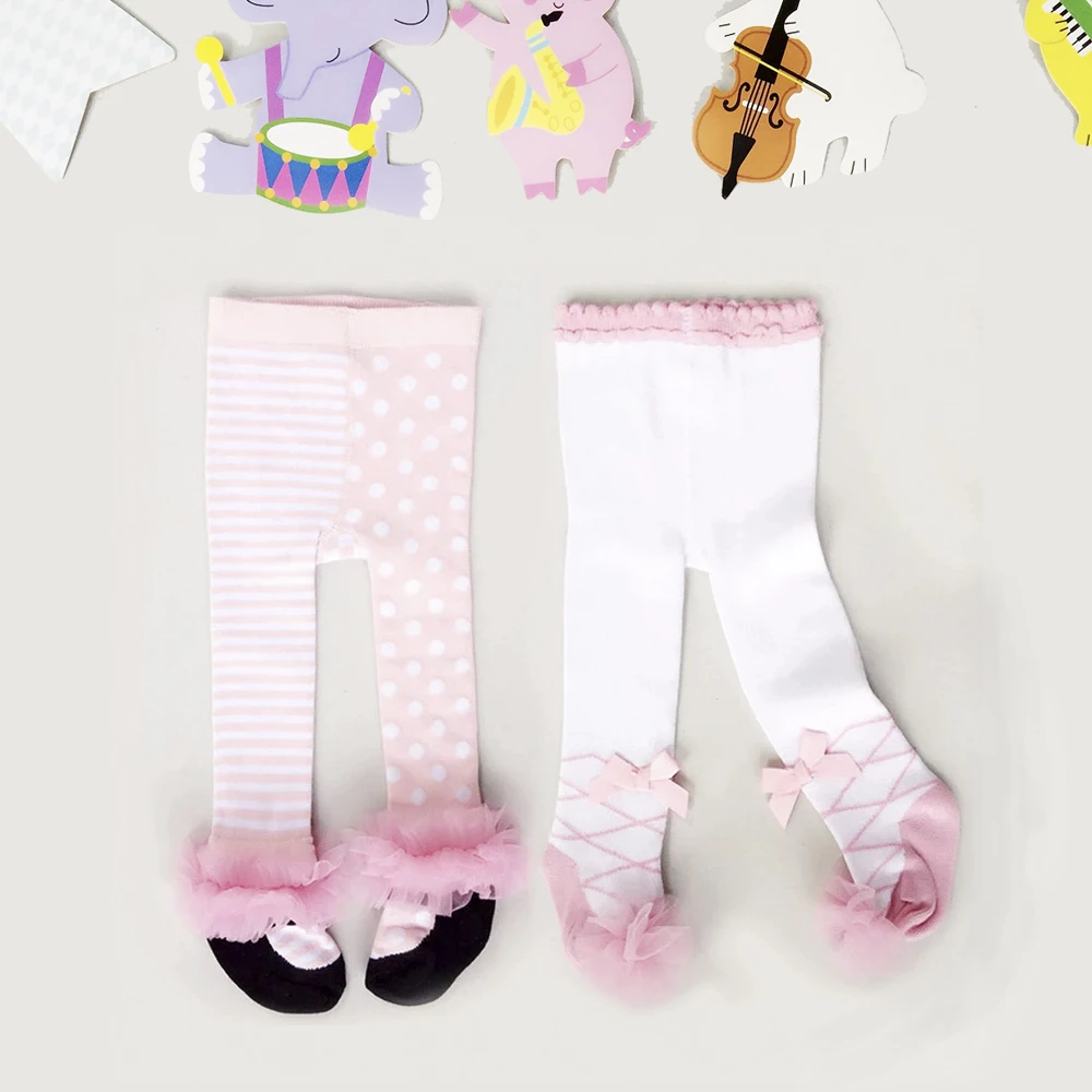 Sanlutoz Princess Baby Girls Tights Cotton Baby Tights Cute Infant ...