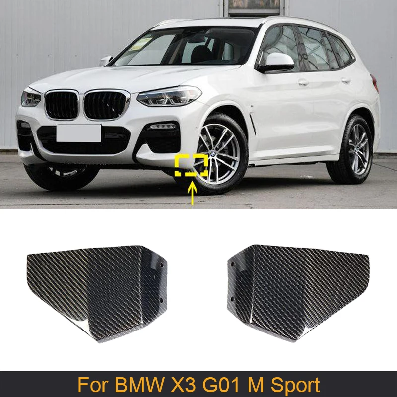 Carbon Fiber Front Bumper Splitters Lip For Bmw X3 G01 M-sport 2018 ...