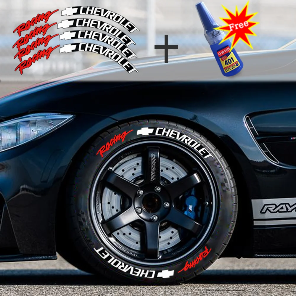 3d Rubber Tire Letter Combination Stickers Tire Decoration Motorcycle ...