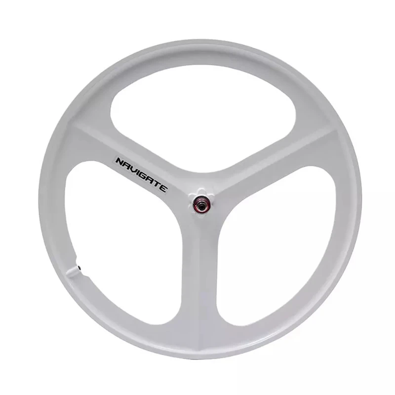 Magnesium Alloy Bike Wheel 700c Bike Rim 3 Spokes Fixie Bicycle Mag ...
