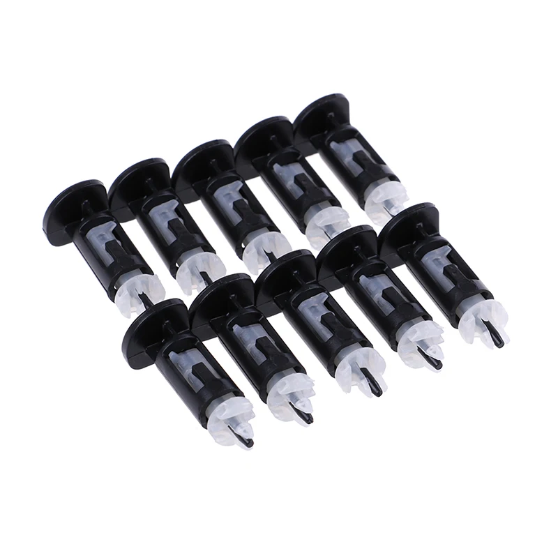 10pcs 775 Cpu Heatsink Mount Pin Plastic Push Screw Cooler Cooling Fan ...