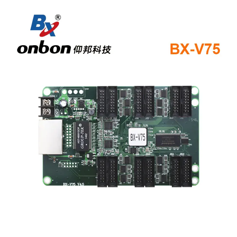 BX V75 Onbon Tarjeta receptora para pantalla LED, a todo color, interior y exterior|Pantalla de ...