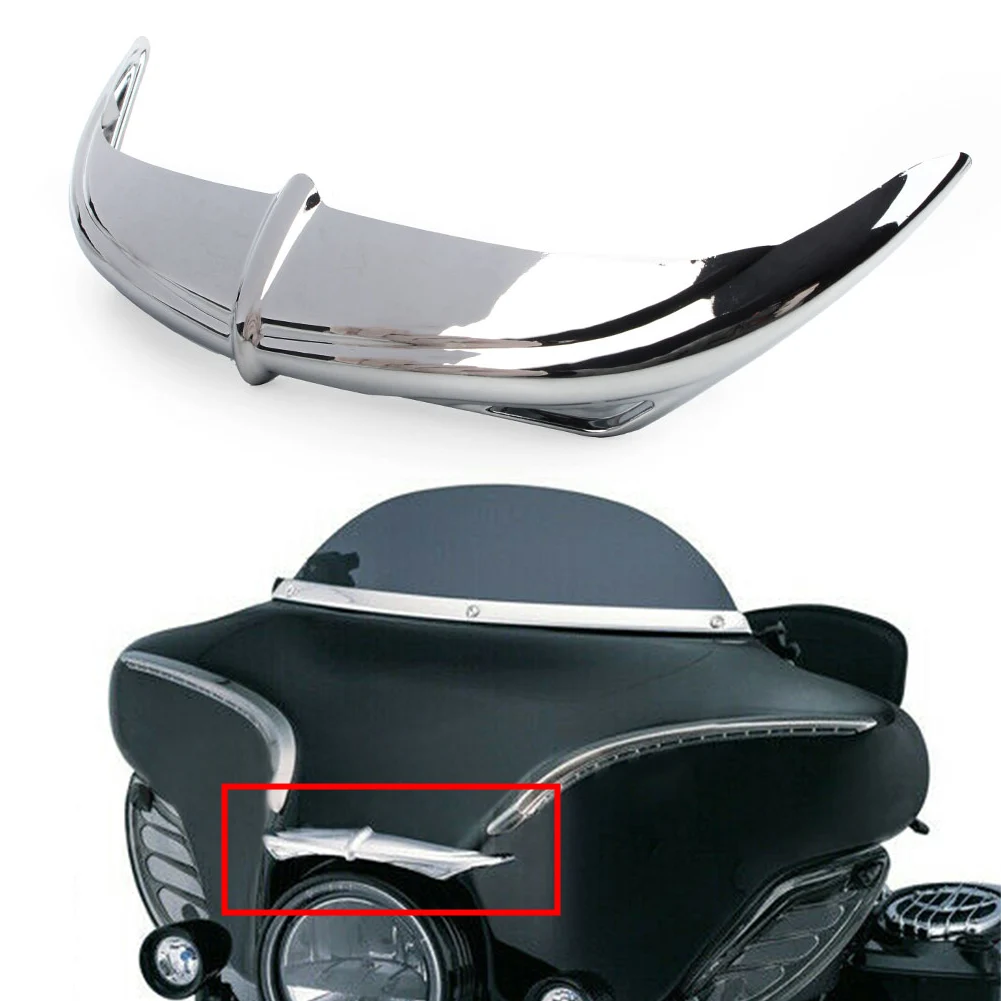 Motorbikes-Batwing-Fairing-Brow-Accent-for-Harley-Touring-1996-2013 ...