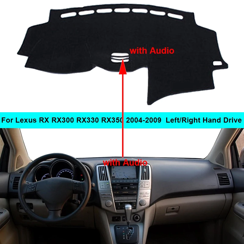 Car Inner Dashboard Cover Dash Mat For Lexus RX RX300 RX330 RX350 2004 2009 LHD RHD Car Styling Rug Carpet Cape Cushion 2008 AliExpress