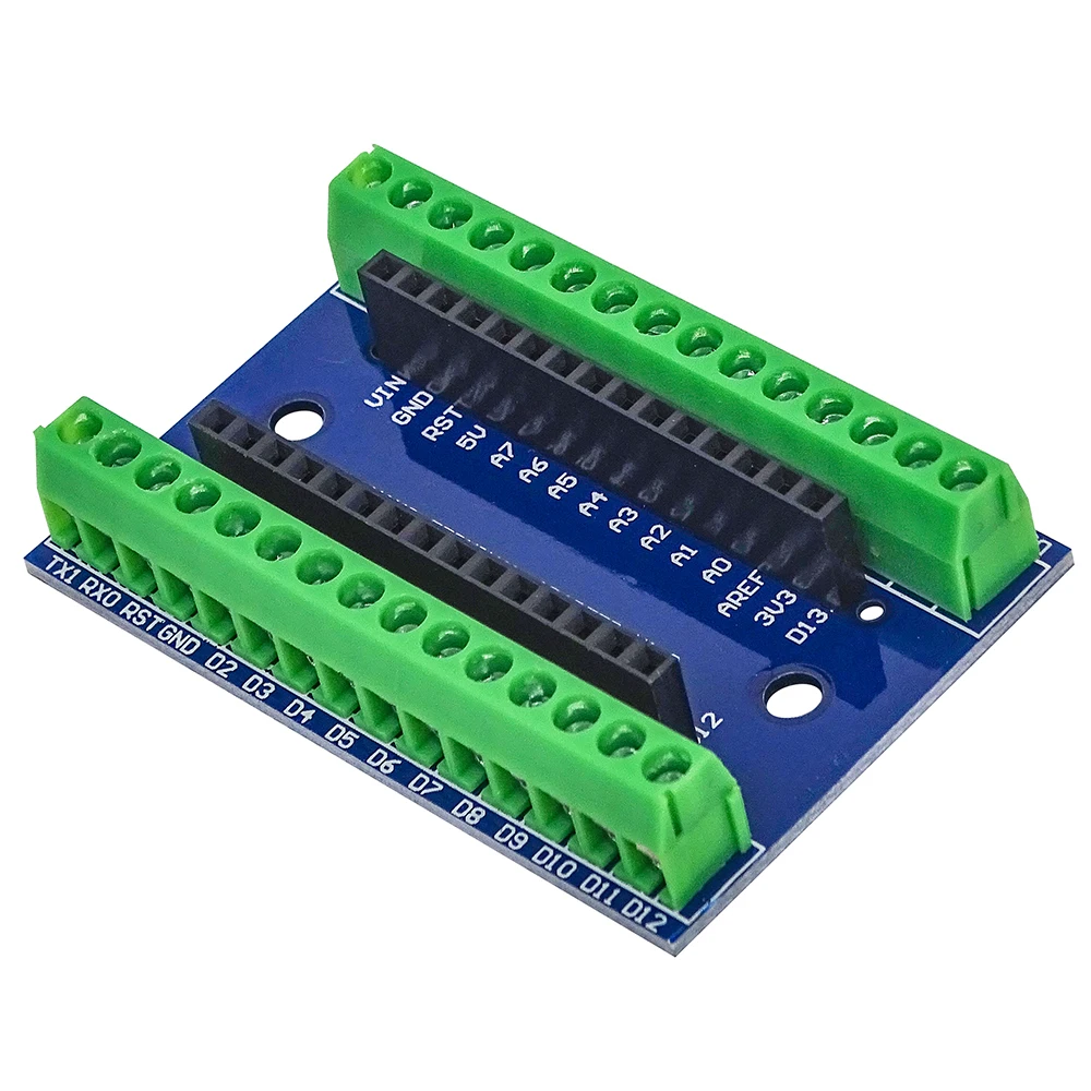 Placa-de-expans-o-para-Arduino-AVR-ATMEGA328P-controlador-NANO-V3-0 ...