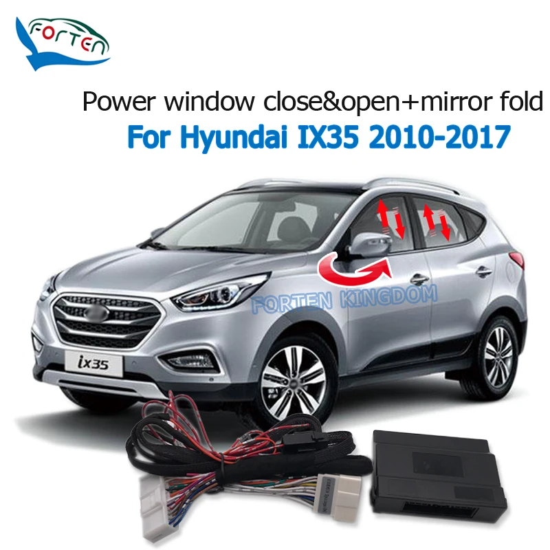 Forten Kingdom Car Auto Window Closer & Open Side Mirror folder unfold ...