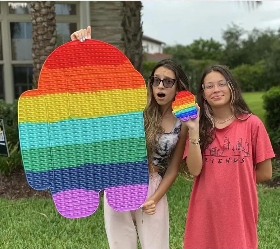 Nuevo Pop De Su Más Grande Antiestrés Push Pop De 20 85cm Popite ...