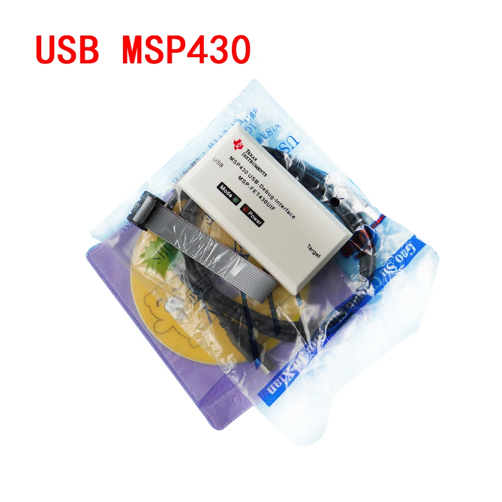USB MSP430 simulator MSP-FET430UIF download and record single-chip JTAG ...