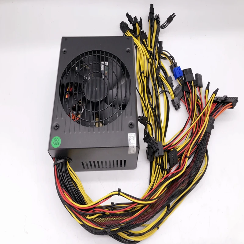 Miner PSU For ZhongCheng Multi Channel Power Supply of Video Card Rated ...