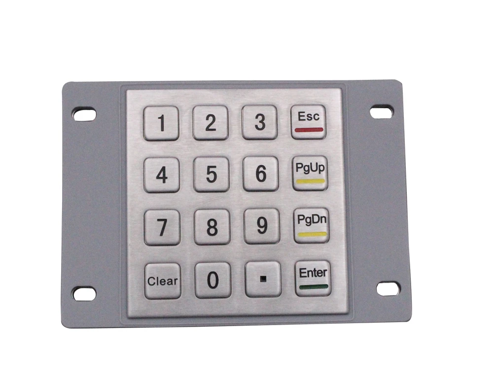 Ip65 Metal Keyboard Waterproof Stainless Steel Keyboard Numeric Keypad ...
