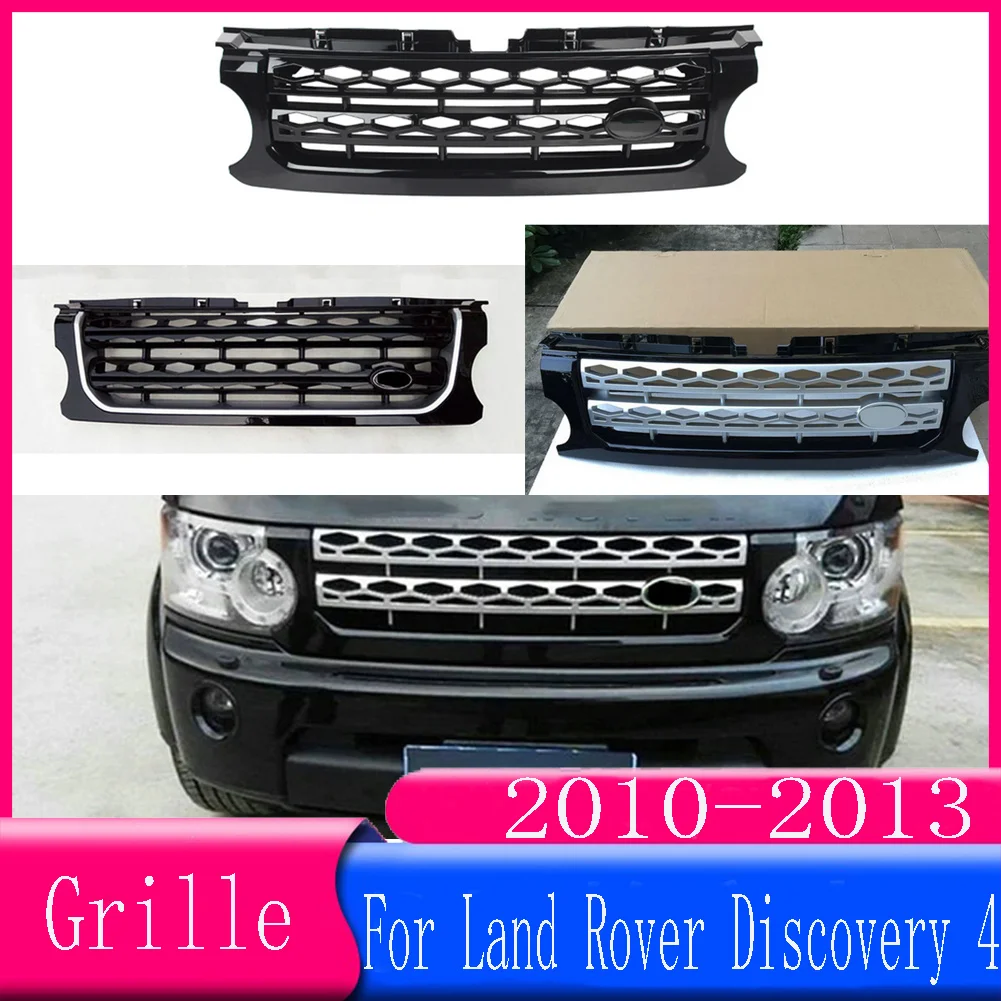 Glossy-Black-Car-Racing-Grill-Front-Mesh-Grille-Moulding-ABS-For-Land ...