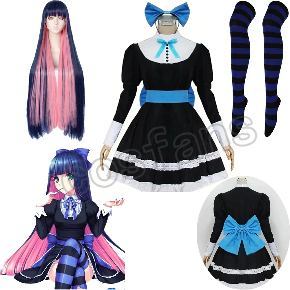 Panty & Stocking with Garterbelt Heroine Anarchy Stocking Black Dress ...