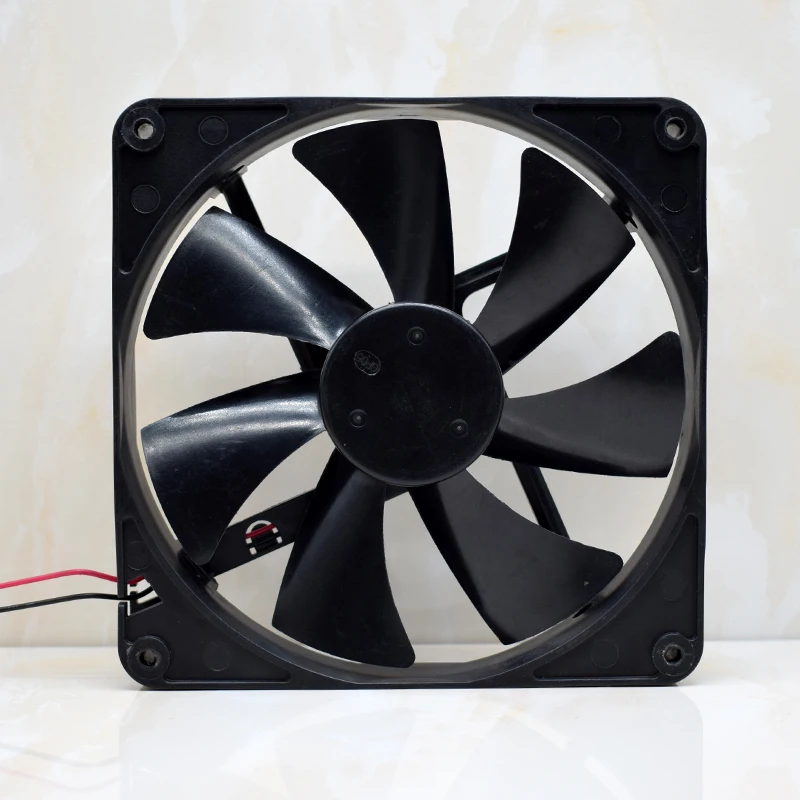 original D14BH-12 12V 14cm 14025 4Pin Chassis Double Ball Cooling Fan ...