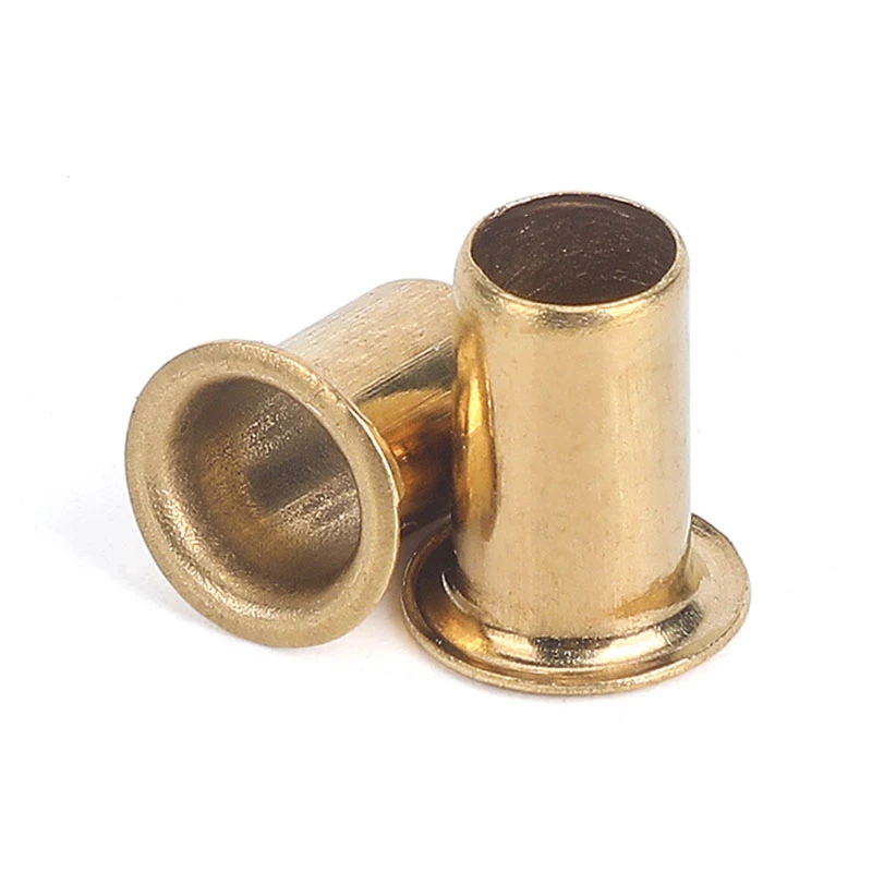 Brass Tube Rivets - 100pcs Brass Hollow Rivets M0.9 M1.3 M1.5 M1.7 ...