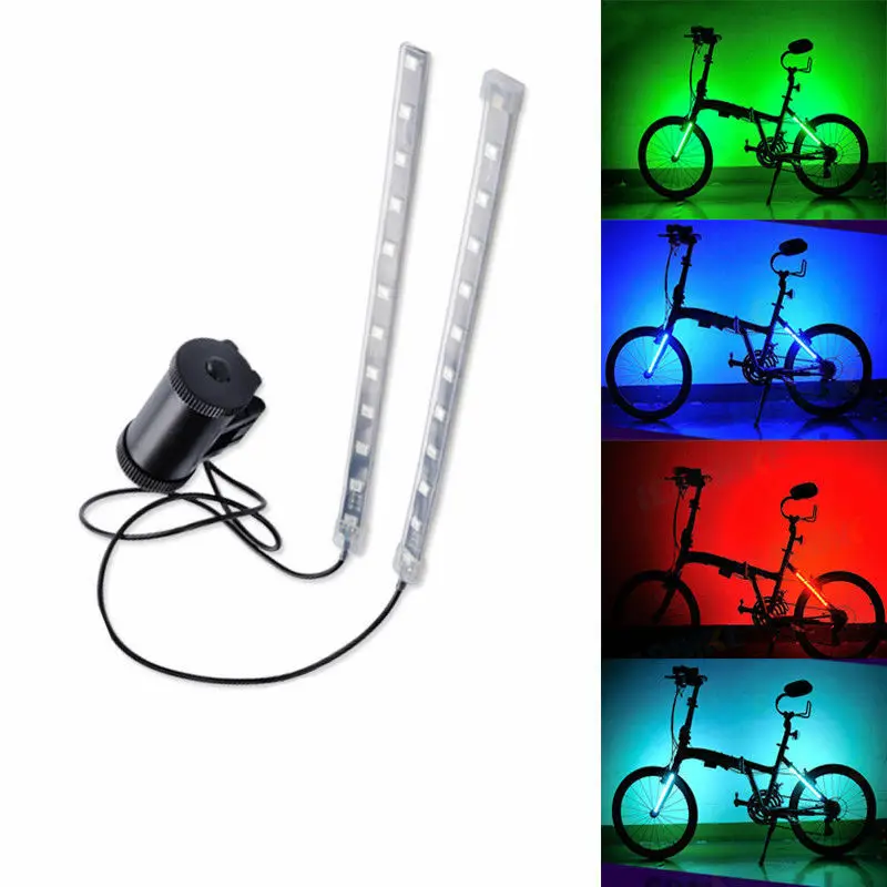 Bike-Bicycle-5-Color-RGB-LED-Flash-Tail-Back-Rear-Light-Stripe-Warn ...