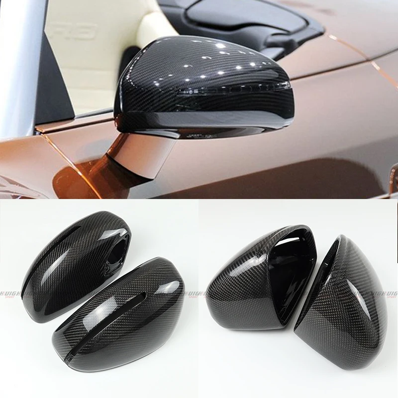 For-Audi-TT-TTS-8J-MK2-MK3-2008-2014-2pcs-Real-Carbon-Fiber-Replacement ...
