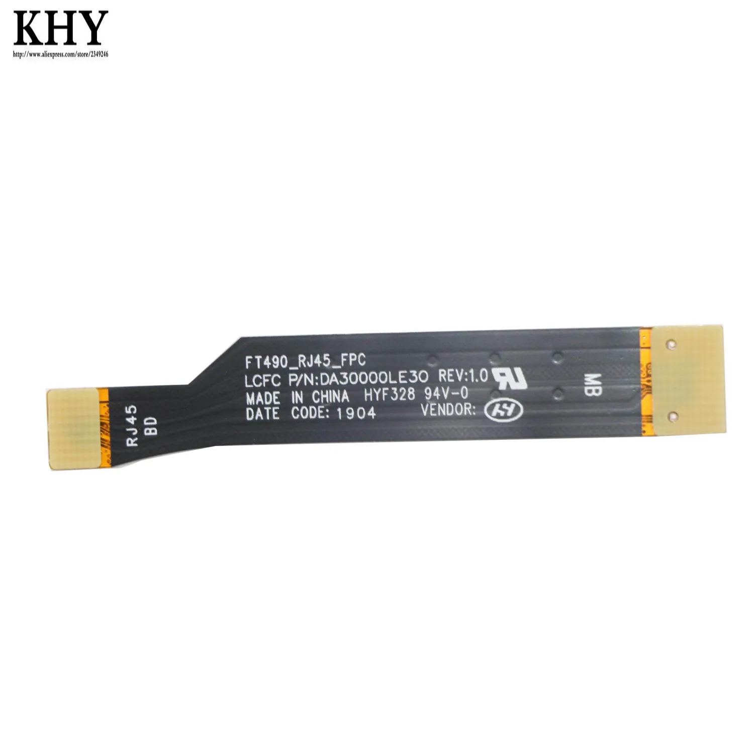 Cabo original rj45 fpc para thinkpad t490, p43s, t14 gen1, gen2, p14s gen1, gen2, portátil ...