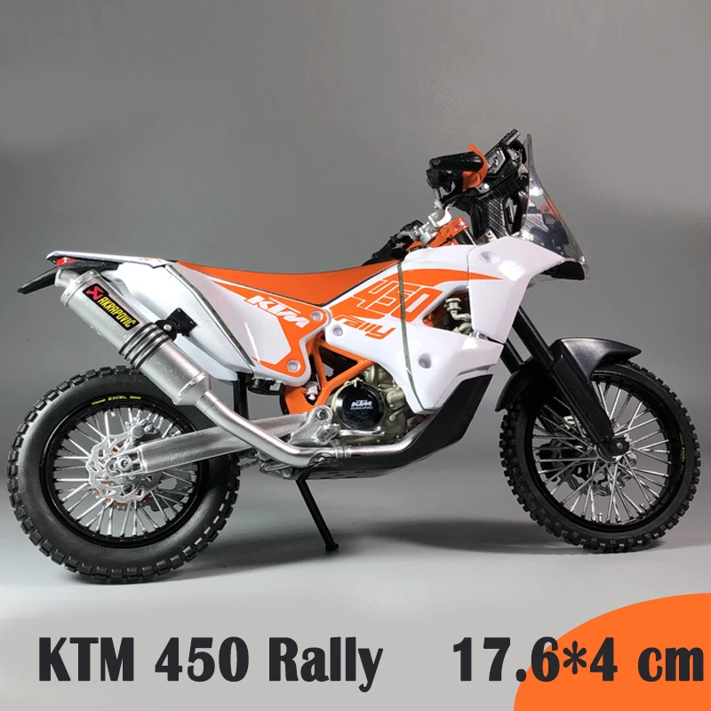 Оригинальная Заводская колесница KTM 1/12 Dakar, модель внедорожного мотоцикла 450, Детский ...