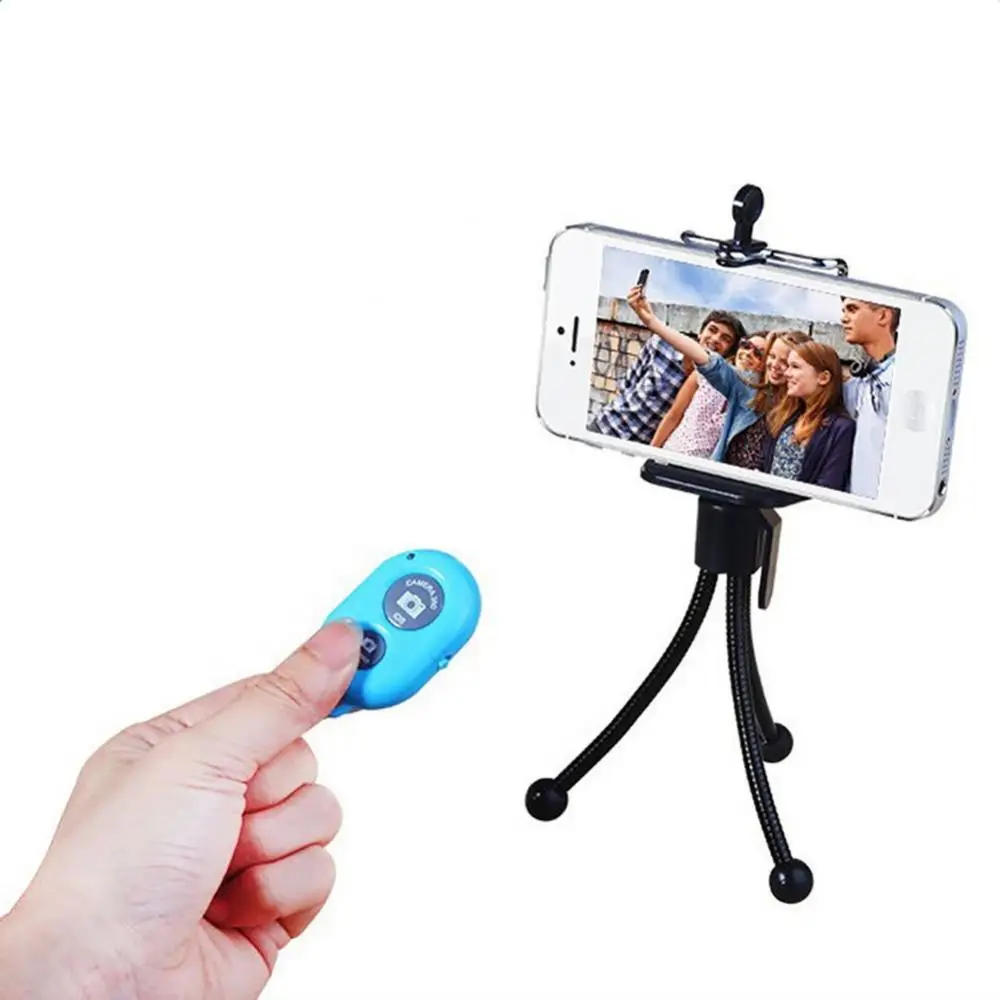 Wireless Bluetooths Camera Remote Control Selfie Shutter for Mobile ...