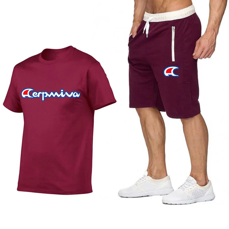 "Men's Sports Suit Short Sleeve Sports Running Training Football ...