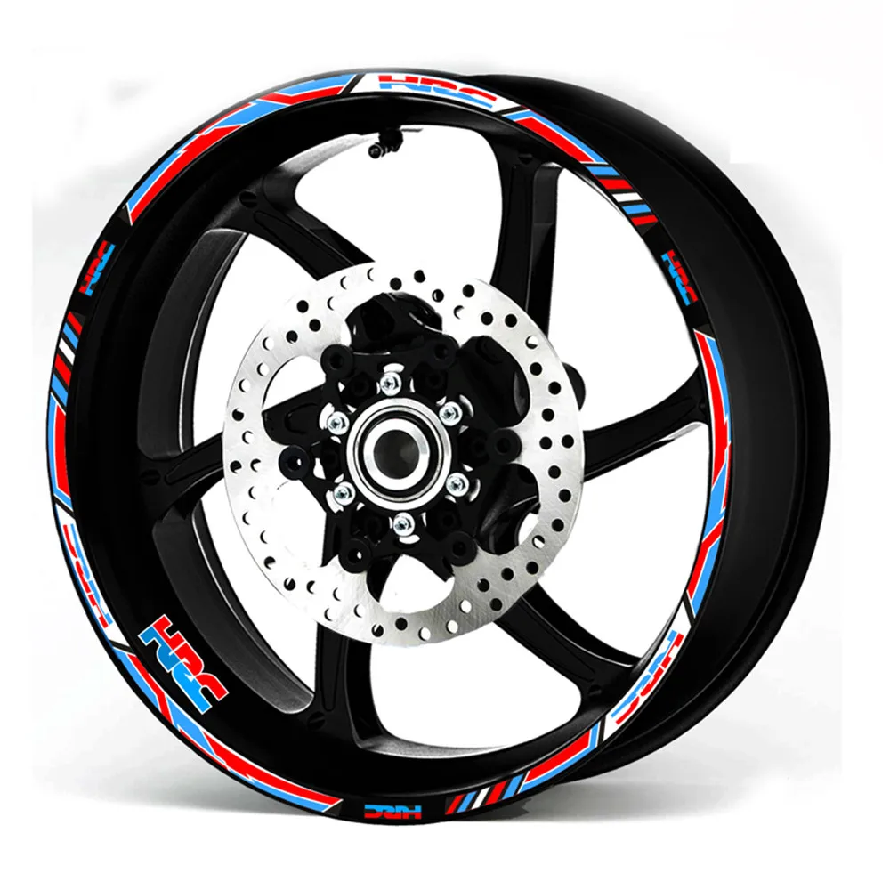 New-Motorcycle-wheel-decals-Reflective-stickers-rim-stripes-17inch-For ...