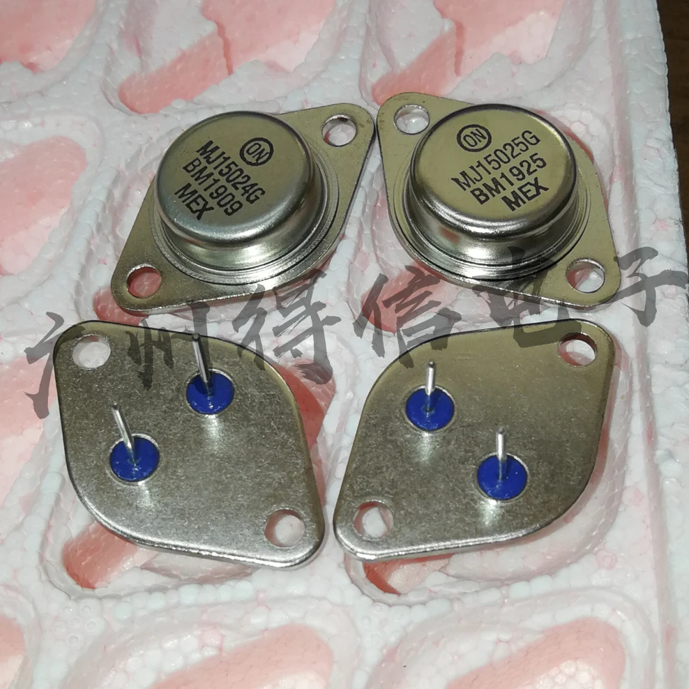 New-Original-1Pair-2Pcs-Lot-MJ15024G-MJ15024-MJ15025G-MJ15025-TO-3-16A ...